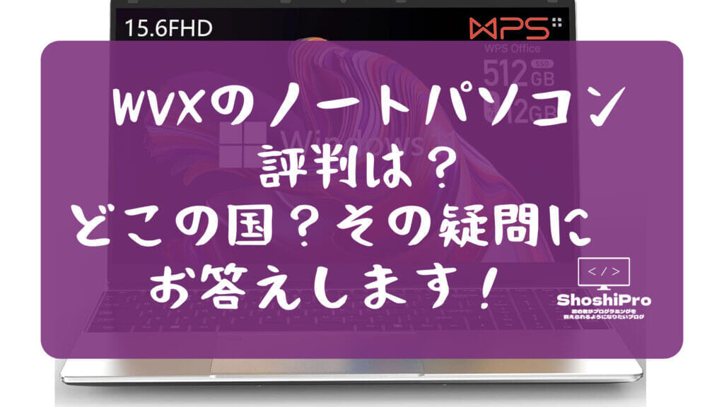 WVX (Kings PC)はどこの国の製品？評判は？その疑問にお答えします